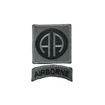 Patch Bordado – Airborne Símbolo - Patch Bordado – Airborne Símbolo - FIO DE OURO