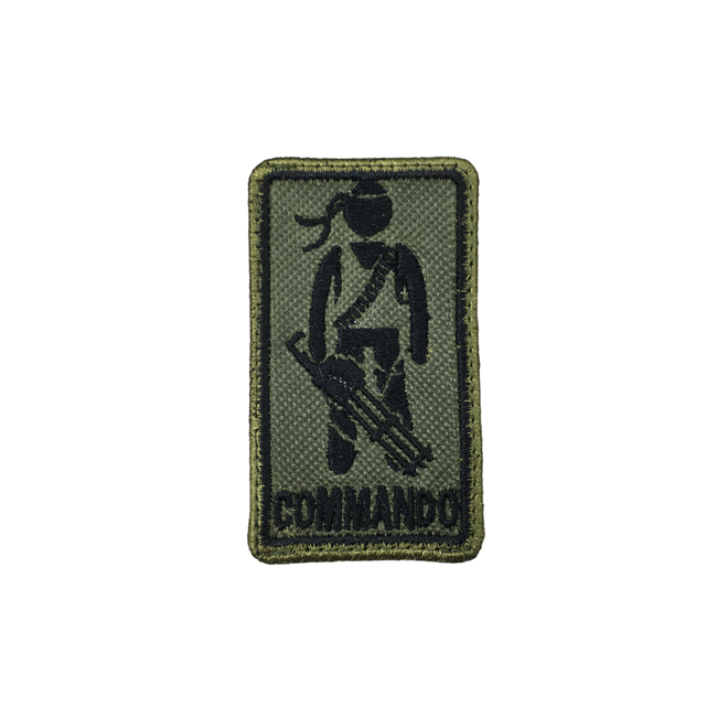 Patch Bordado – Commando Verde - Patch Bordado – Commando Verde - FIO ...