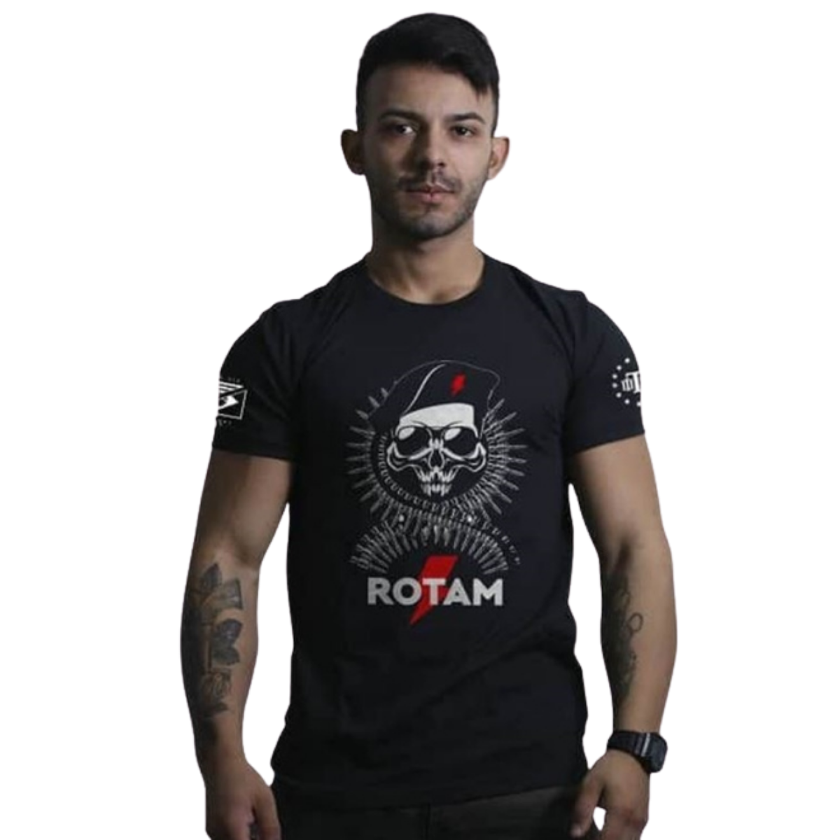 Camiseta Preta Militar Rotam - Camiseta Preta Militar Rotam teamsix ...