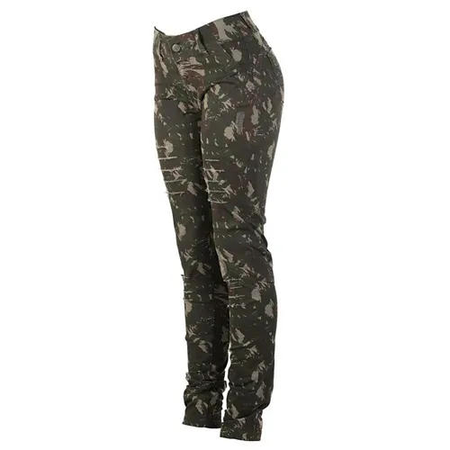 Calça Cigarrete Rasgada Bolso Faca Exército - Fox Boy - Calça Cigarrete ...