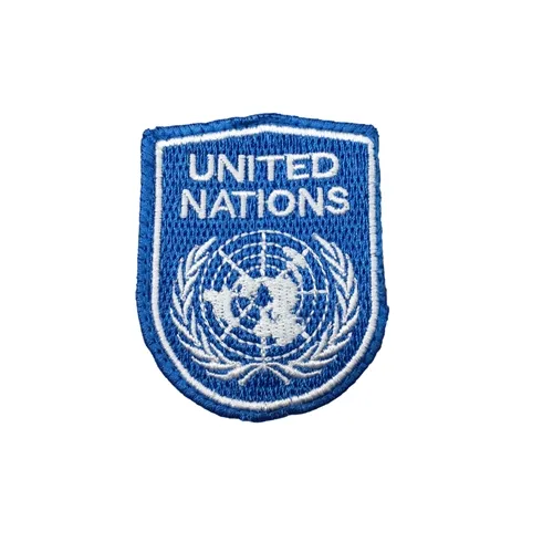Patch Bordado – United Nations - Patch Bordado – United Nations - FIO DE OURO