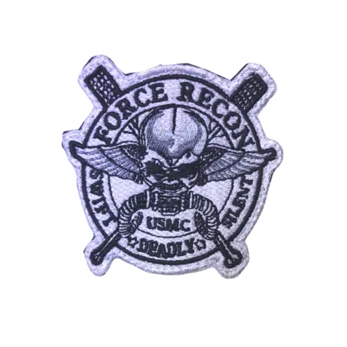Patch Bordado – Force Recon - Patch Bordado – Force Recon - FIO DE OURO