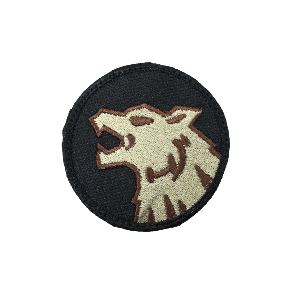 Patch Bordado – Wolf - Patch Bordado – Wolf - FIO DE OURO